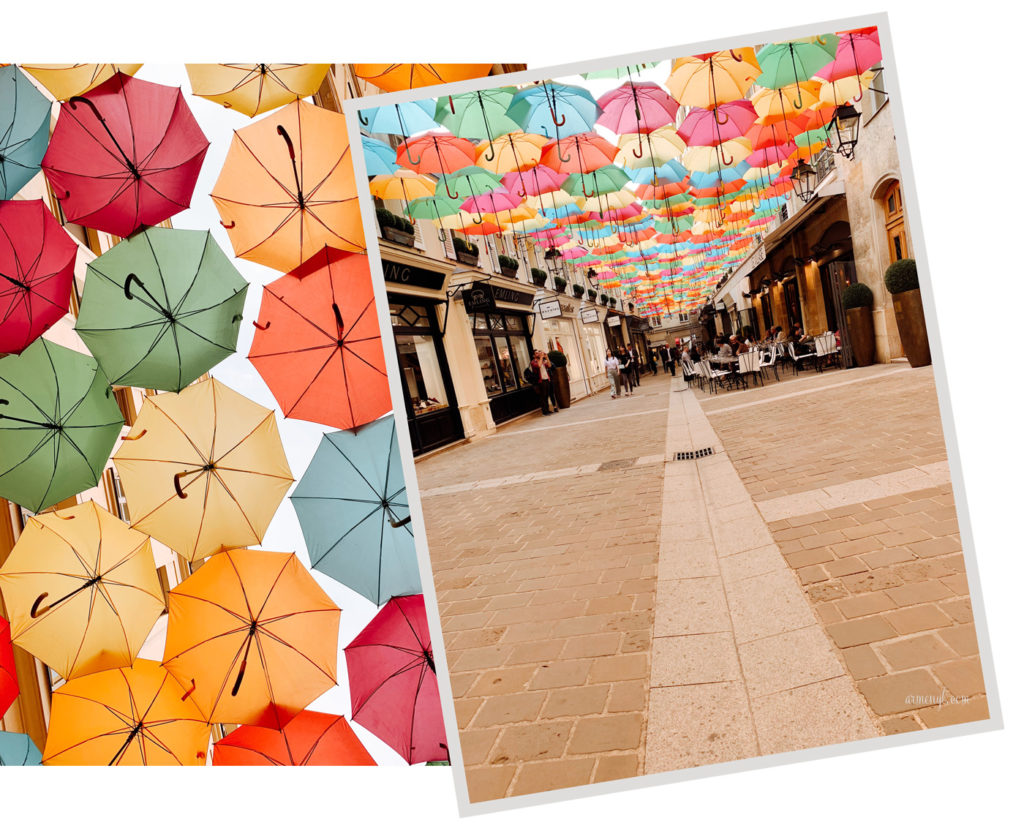 Patricia Cunha's Umbrella Sky Project in Paris | Armenyl